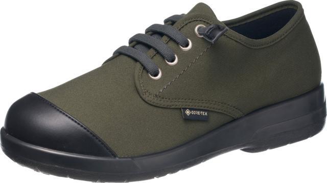 アサヒシューズ レディース　ゴアテックス　スニーカー（オリーブ・22.5cm） TDY3995-オリブ-22.5返品種別A