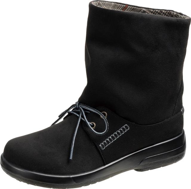 アサヒシューズ TDY3202-BK-225 婦人ブーツ（ブラック・サイズ：22.5cm）AF32021[TDY3202BK225] 返品種別A