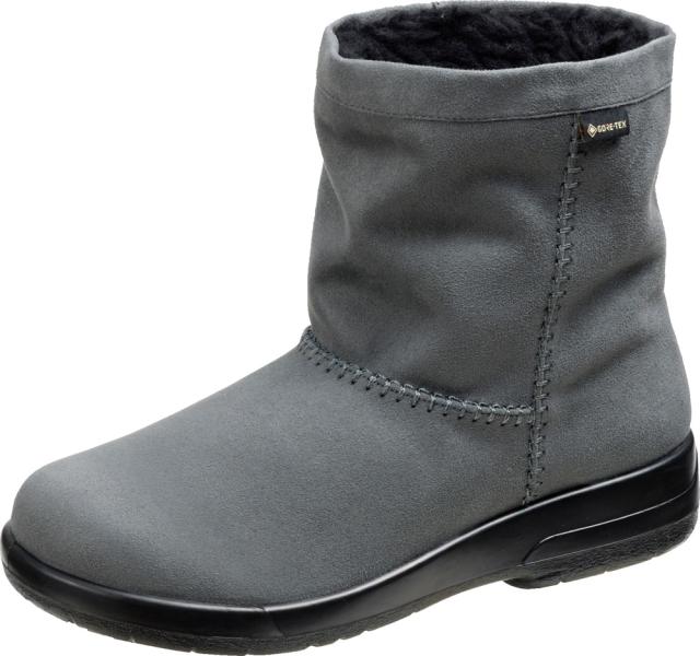 アサヒシューズ TDY3203-ライトグレ-245 婦人ブーツ（ライトグレー・サイズ：24.5cm）AF32037[TDY3203ライトグレ245] 返品種別A