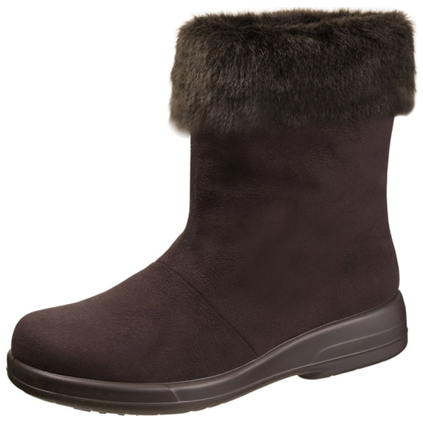 アサヒシューズ レディース ゴアテックス 防水ブーツ（ダークブラウン・22.5cm） TDY39-11 DR 22.5返品種別A