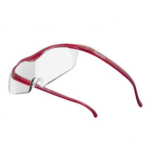 ハズキ ハズキルーペ ラージ クリアレンズ（ルビー）1.32倍【正規品】 Hazuki ハズキラ-ジ1.32クリア-ルビ-返品種別B