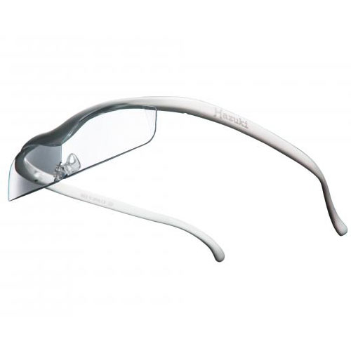 ハズキ ハズキルーペ クール クリアレンズ（白） 1.6倍【正規品】 Hazuki ハズキク-ル2018クリア1.6シロ返品種別B