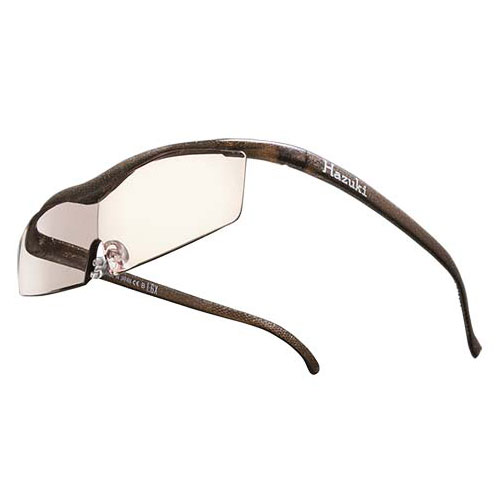 ハズキ ハズキルーペ コンパクト2019 カラーレンズ 1.32倍【正規品】（ブラウン） Hazuki ハズキコンパ19カラ1.32ブラウ返品種別B