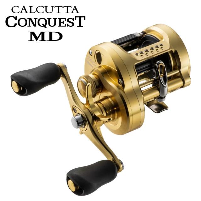 シマノ 23 カルカッタコンクエストMD 400XG 右ハンドル SHIMANO 23CALCUTTA CONQUEST MD 23 カルカッタコンクエストMD 400XG返品種別A