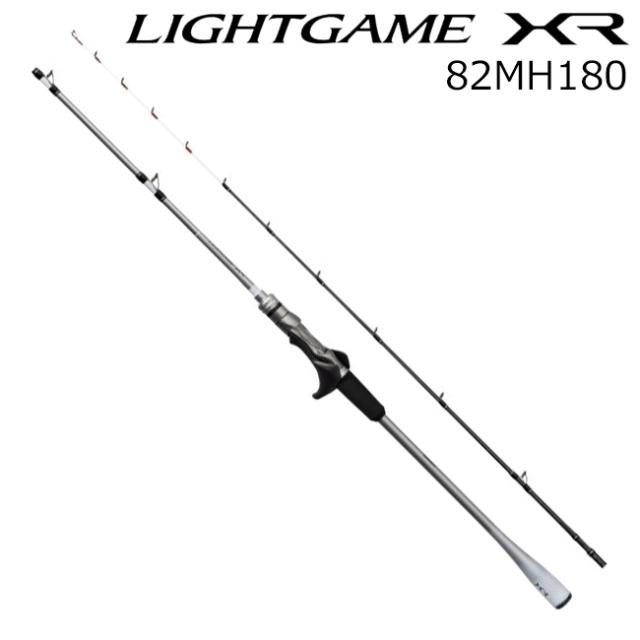 シマノ 24ライトゲームXR 82MH180 24 ライトゲーム XR 82MH180 8:2調子SHIMANO 汎用船竿[266910シマノ] 返品種別A