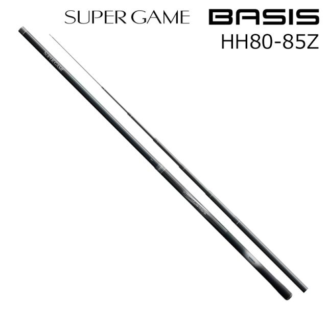 シマノ 24スーパーゲームベイシス HH80-85Z 24 スーパーゲームベイシス HH80-85ZSHIMANO 渓流竿 本流竿[339867シマノ] 返品種別A