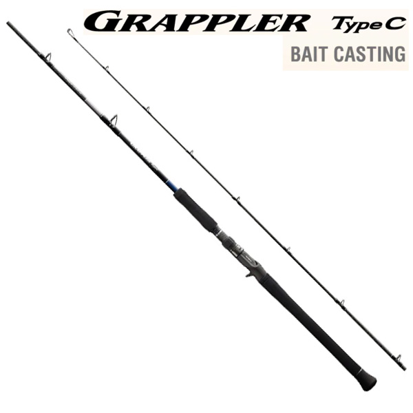 シマノ 21グラップラータイプC B73ML 21 グラップラー タイプ C (ベイトキャスティング) B73ML 7.3ft 1ピース(グリップジョイント) ベイトSHIMANO GRAPPLER Type C オフショアキャスティングロッド[351852シマノ] 返品種別A