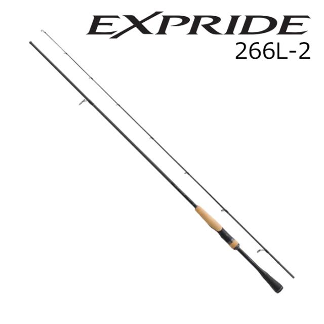 シマノ 22エクスプライド 266L-2 22 エクスプライド 266L-2SHIMANO 22EXPRIDE バスロッド[353092シマノ] 返品種別A