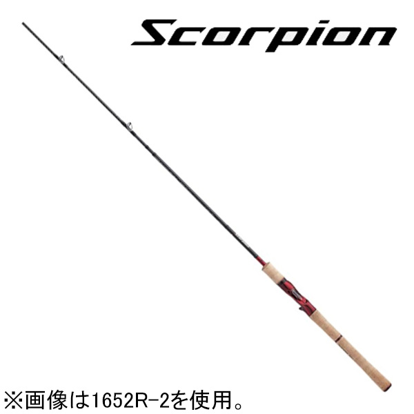 シマノ 19スコーピオン 1652R-2 19 スコーピオン 1652R-2 6.6ft 2番 2ピース ベイトSHIMANO ...
