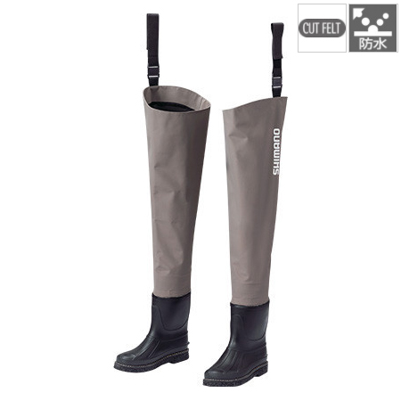 シマノ 667748 ハイパーウェーダー(ヒップ・フェルトソール) LLサイズ(スモークグレー)SHIMANO FF-056T[667748シマノ] 返品種別A