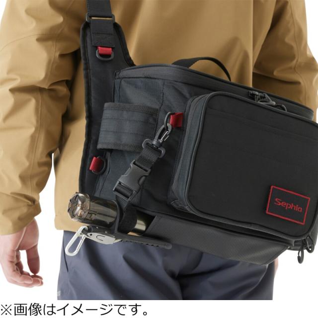 シマノ セフィア ランガンショルダー Lサイズ(ブラック) セフィア