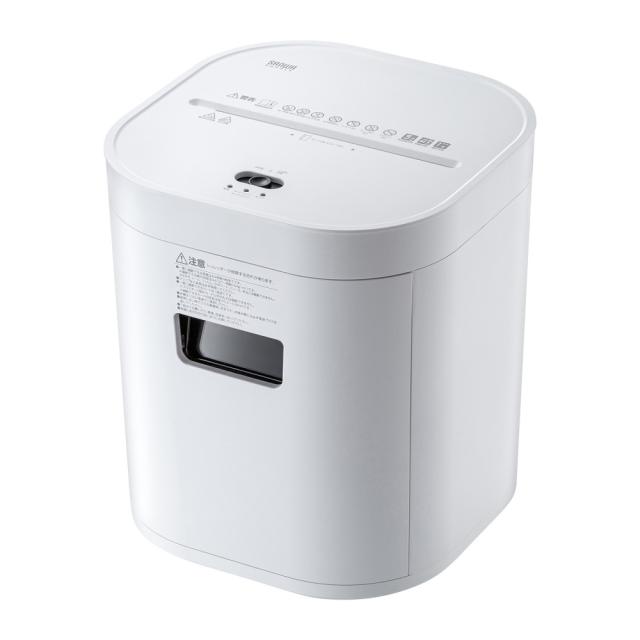 サンワサプライ PSD-MC001W 静音シュレッダー（マイクロカット）[PSDMC001W] 返品種別A