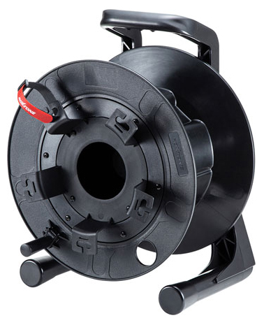 サンワサプライ LAN-TL17 ケーブルリール（380mm大型径）ブラック[LANTL17] 返品種別A