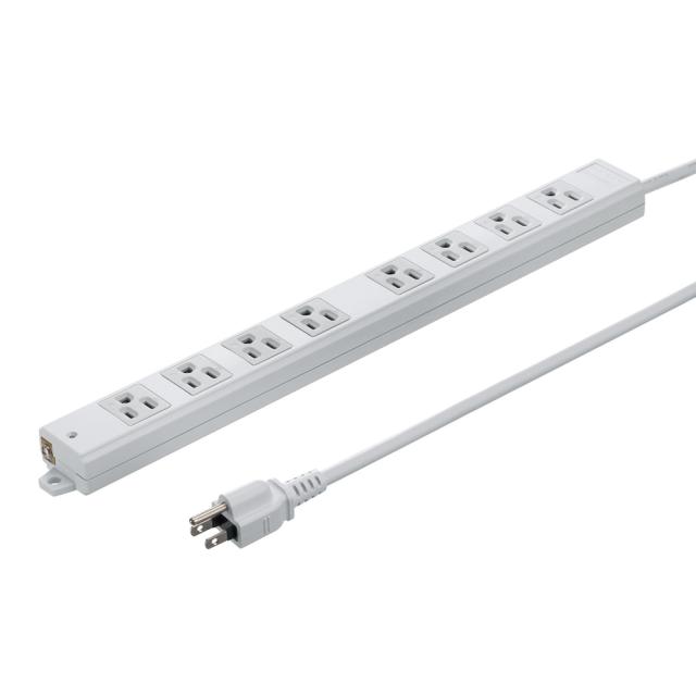 サンワサプライ TAP-KS8N-5 工事物件タップ（3P・8個口・5m）[TAPKS8N5] 返品種別A