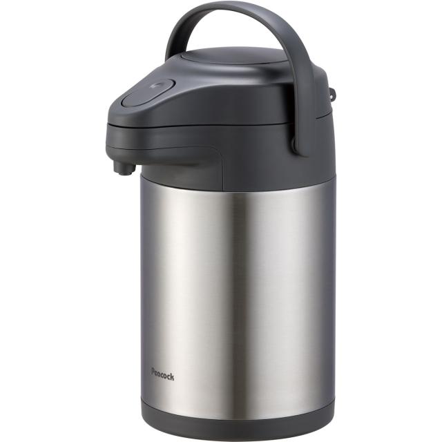 ピーコック MRS-30XA ステンレスエアーポット　3.0L　ステンレスPeacock　エアーポット[MRS30XA] 返品種別A