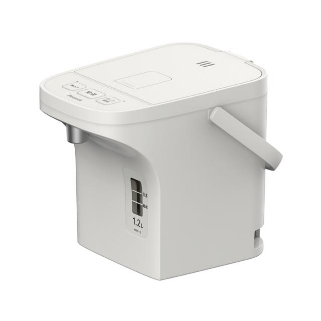 ピーコック WMR-12 電気ポット(電動給湯式)　　1.2L　アッシュホワイトPeacock　早沸きタイプ[WMR12] 返品種別A