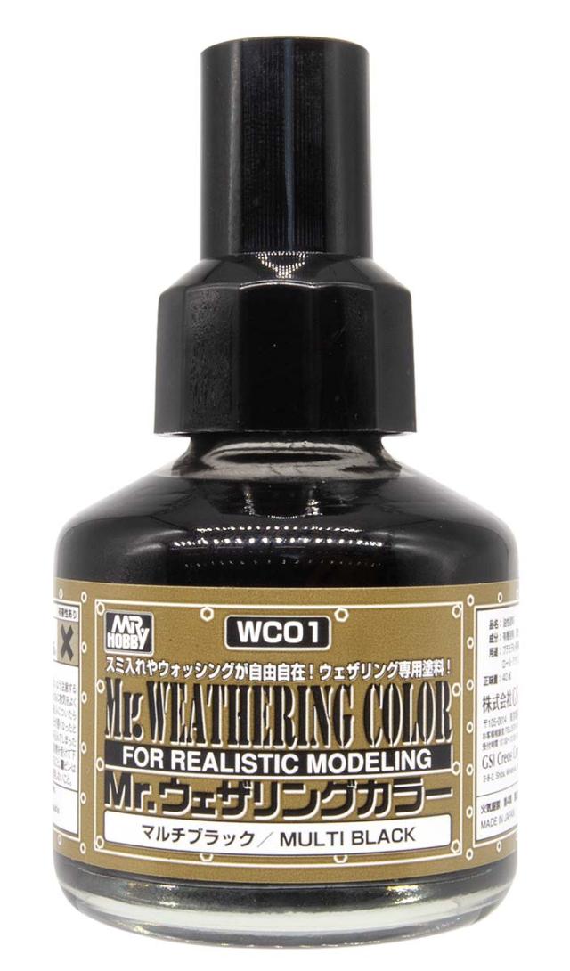 GSIクレオス Mr.ウェザリングカラー マルチブラック【WC01】塗料 返品種別Bの通販はau PAY マーケット - Joshin web 家電・PC・ホビー専門店 | au PAY ...