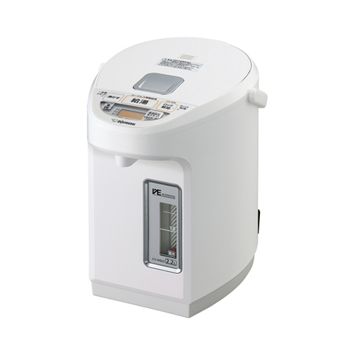 象印 CV-WB22-WA マイコン沸とうVE電気まほうびん　2.2L　ホワイトZOJIRUSHI　優湯生（ゆうとうせい）[CVWB22WA] 返品種別A