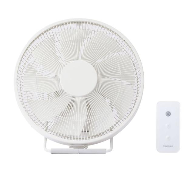 ツインバード KJ-D783W 【扇風機】サーキュレーター　（ホワイト）TWINBIRD 首振りがいらないサーキュレーター[KJD783W] 返品種別A