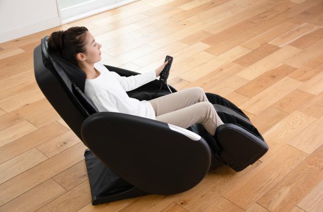 スライヴ CHD-9120-BK マッサージチェア(ブラック)THRIVE くつろぎ指定