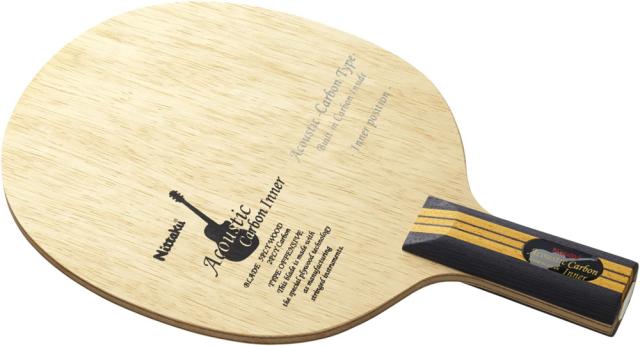 ニッタク NT-NC0192 卓球　中国式ペンラケットNittaku アコースティックカーボンインナー C[NTNC0192] 返品種別A