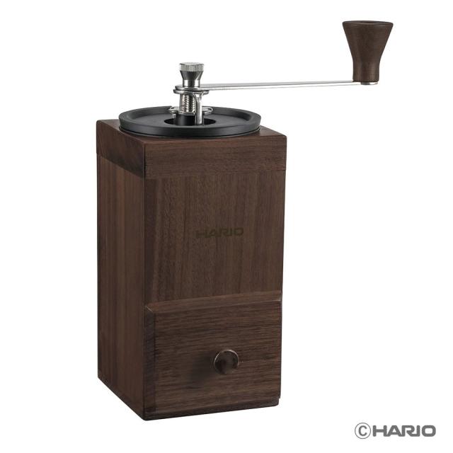 ハリオ CMCB-4(ハリオ) コーヒーミル（4杯用　こげ茶）HARIO　コーヒーミル・キューブ[CMCB4ハリオ] 返品種別A