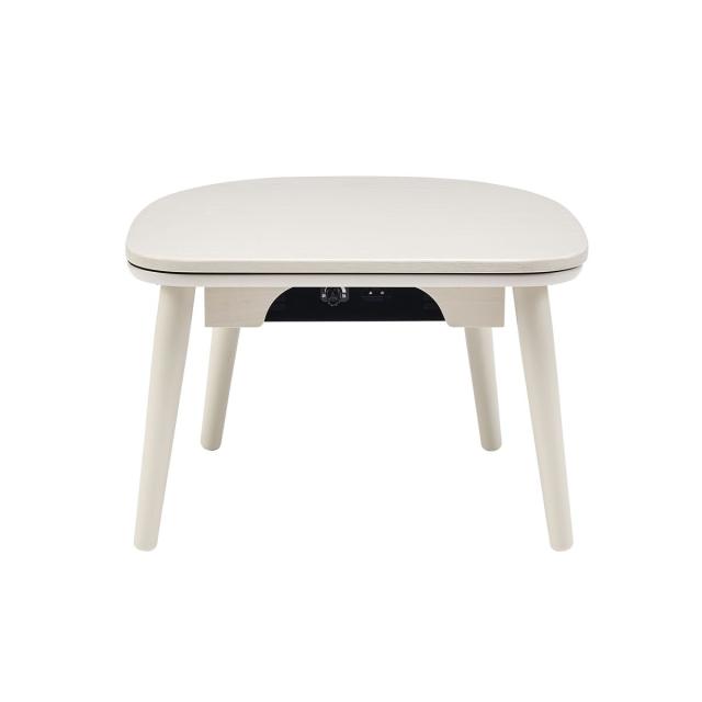 ユアサ カジュアルコタツ（50×45cm ホワイトウォッシュ） マカロ545F-WW返品種別A