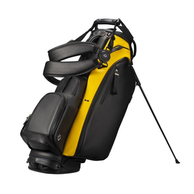 ベゼル PLAYER 5.0 Stand PRO キャディバッグ ダブルストラップ（Amber・9.5型・47インチクラブ対応） VSL-PLY5.0PRO-AMB-W返品種別A