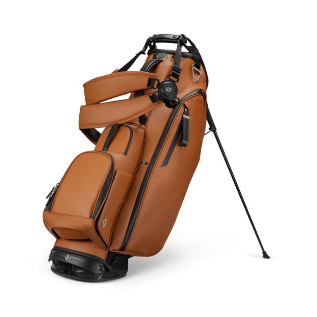 ベゼル PLAYER 5.0 Stand キャディバッグ ダブルストラップ（Heritage Brown・8.5型・47インチクラブ対応） VSL-PLY5.0-HRTG-W返品種別A