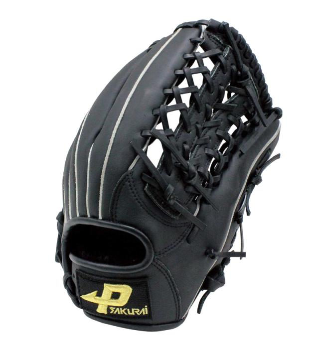 サクライ貿易 3号用ソフトボールグラブ（ブラック・サイズ：L） PROMARK プロマーク　親指革命　3号球 一般用 PGS-3151(N21)返品種別A
