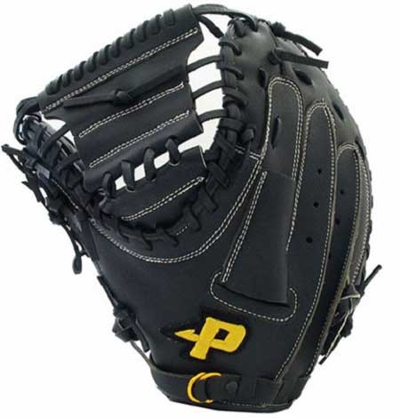 サクライ貿易 3号・キャッチャー・ファースト兼用ソフトボールグラブ 左投げ用（ブラック×ホワイト） PCMS-4821WRH返品種別A