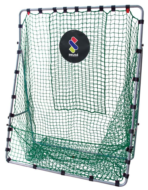 サクライ貿易 HT-76N バッティングトレーナー・ネットPROMARK プロマーク　軟式野球ボール専用[HT76Nサクライ] 返品種別A