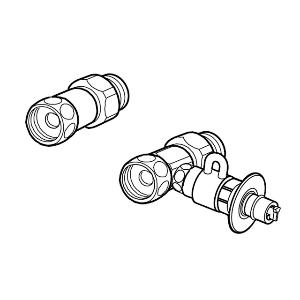 パナソニック CB-S268A6 食器洗い乾燥機用分岐栓Panasonic[CBS268A6NA] 返品種別A