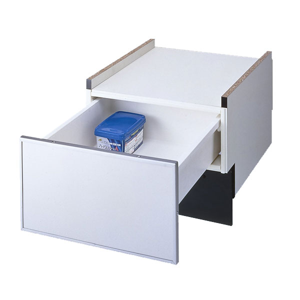 パナソニック ドアパネルタイプ専用 下部収納キャビネット(シルバー)45cmタイプ N-PC450S返品種別A