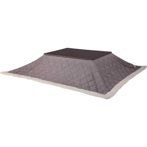 東谷 KK-102BR コタツ布団 長方形（190×230cm）【暖房器具】AZUMAYA[KK102BR] 返品種別A