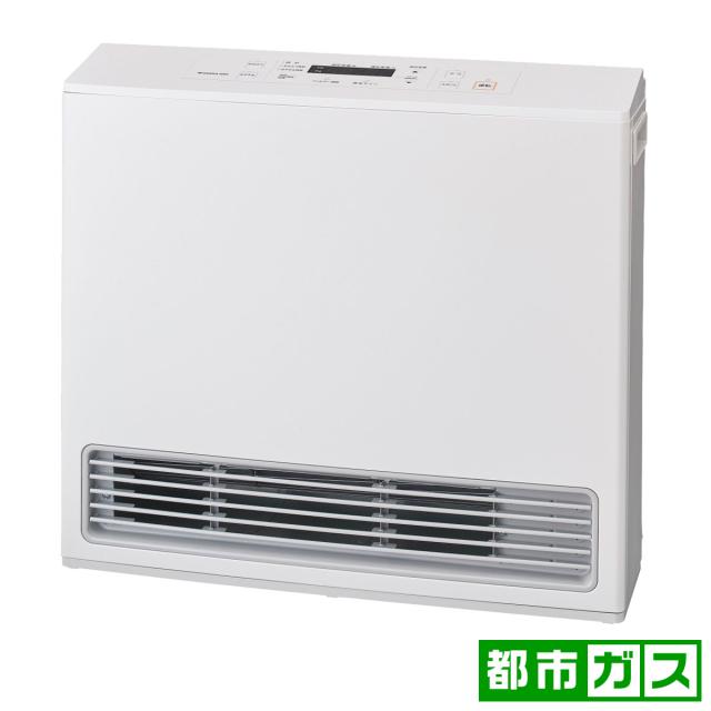 大阪ガス ガスファンヒーター（都市ガス13A用　木造15畳/コンクリート21畳　ホワイト） 140-9405-58H-13A返品種別A