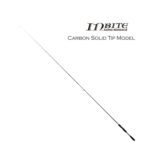 TICT INBAITE キャロモデル アジングロッド 7.3ft カーボンソリッド 2ピース IB73-CS返品種別A