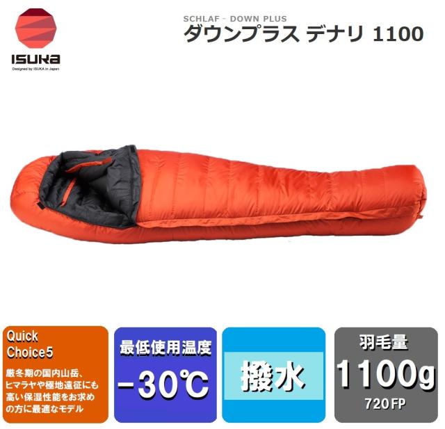ISUKA（イスカ） 1594 Down Plus Denali ダウンプラス デナリ 1100(ブリック)[ISK159429] 返品種別A