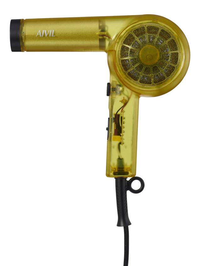 AIVIL SD-23E01Y ヘアードライヤー（イエロー）Torico Industries AIVIL(アイビル) スケルトンドライヤー[SD23E01Y] 返品種別A