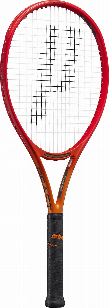 prince（プリンス） 硬式テニス用ラケット BEAST DB 100 280g（フレームのみ・ファイヤーレッド・サイズ：1） DIW-7TJ204-1返品種別A