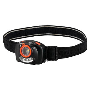 トラスコ中山 THLC113ABK LEDヘッドライト 125ルーメン（ブラック）[THLC113ABK] 返品種別B