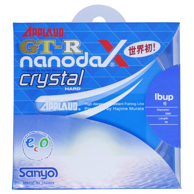 サンヨーナイロン GT-R nanodaX クリスタルハード 300m(20lb/5ゴウ) GT-R nanodaX クリスタルハード 300m クリスタルクリア(20lb/5号相当 ...