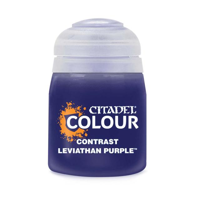 ゲームズワークショップ シタデルカラー コントラスト:LEVIATHAN PURPLE リヴァイアサン・パープル塗料 返品種別Bの通販はau ...