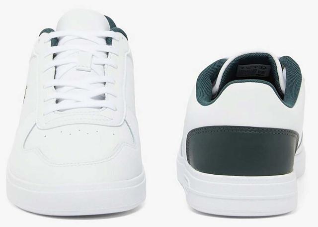 ラコステ 48SMA0114-1R5-8 メンズ スニーカー T-BASE 224 1 SMA（WHT/DK GRN・サイズ：26.5cm）LACOSTE[48SMA01141R58] 返品種別A