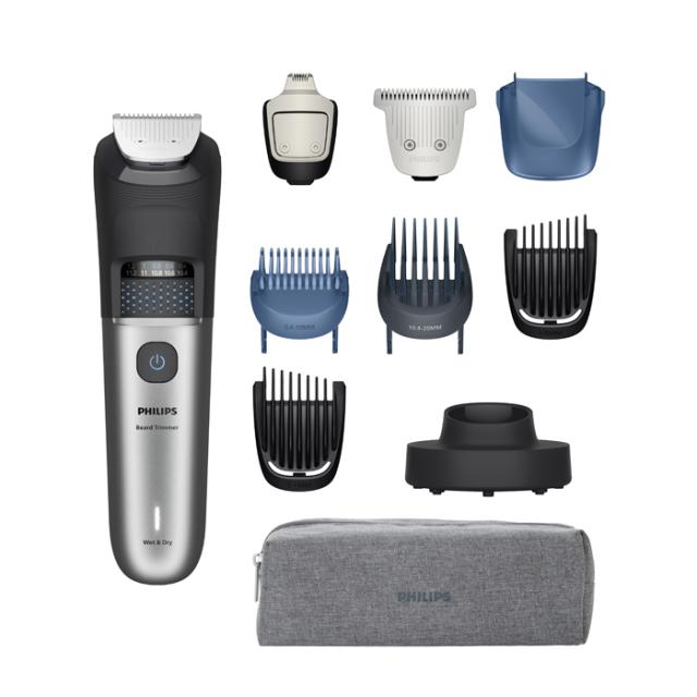 フィリップス BT7670/15 ヒゲトリマー(ミッドスレートメタリック)Philips Beard Trimmer 7000 series[BT767015] 返品種別A