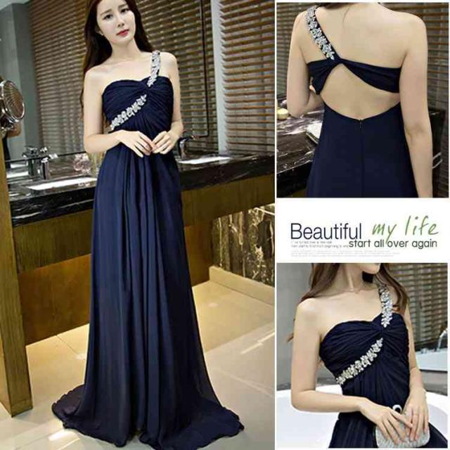 パーティードレス ワンピース マキシドレス 大きいサイズ 結婚式 二次会 タイト シンプル リボン ロング丈 ビジュー レディース