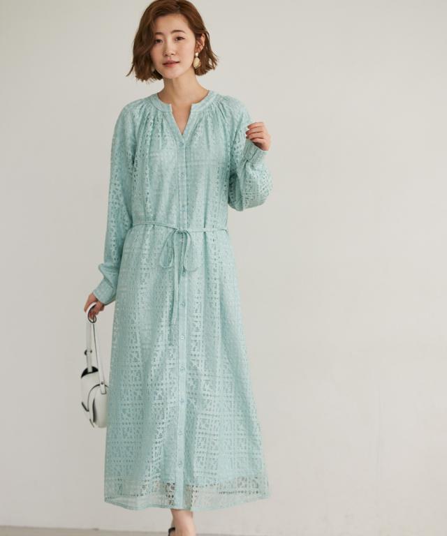 総レースワンピース【OtonaSMILE】 ニッセン nissenの通販はau PAY