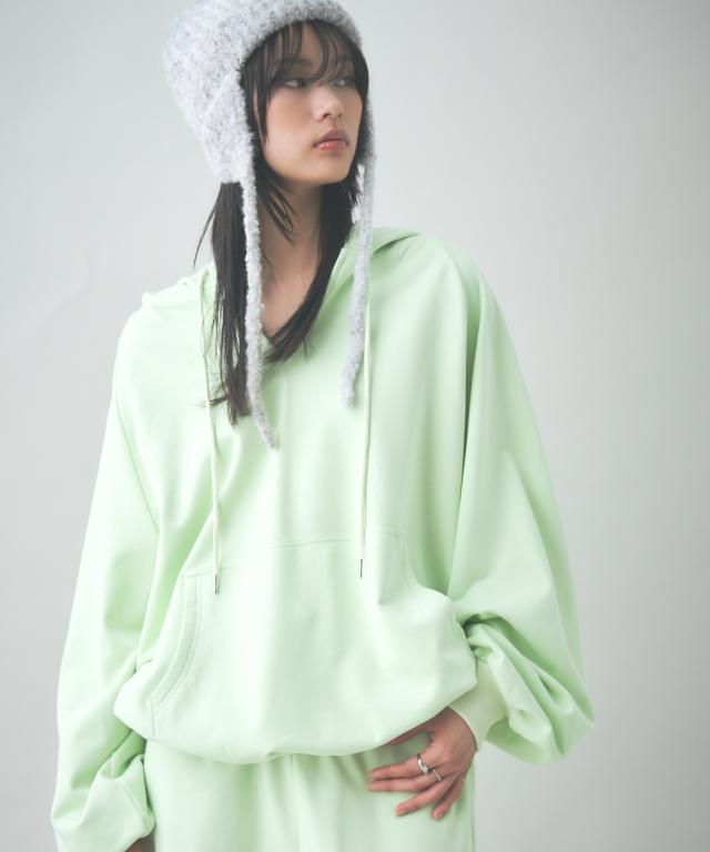 パーカー レディース Iスリット スウェット  フーディ M〜L ニッセン nissen