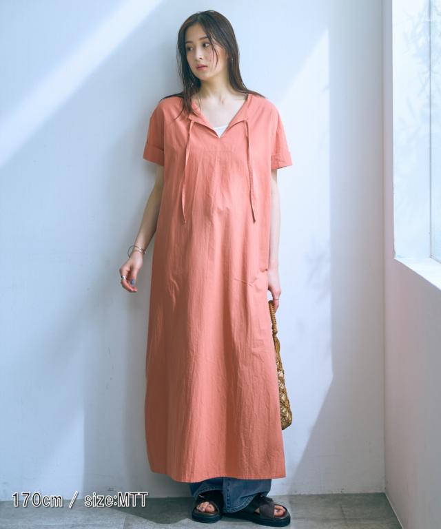 ニッセン] 高身長 ティアードマキシワンピース（トールサイズ