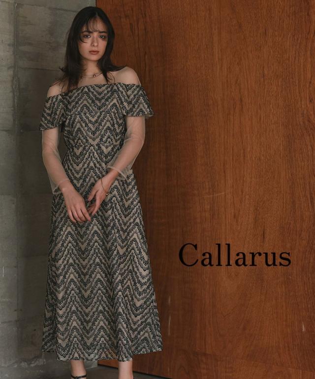 パーティドレス ワンピース レディース お呼ばれ よそいき 結婚式 パーティー オケージョン ドレス カットブローシェ レース デザイン 〔Callarus〕 ニッセン